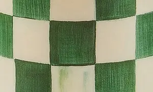MACKENZIE-CHILDS Check Flameless 5-inch Pillar Candle