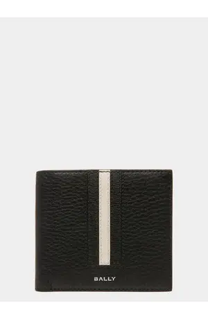 Bally Ribbon Id Coin Wallet - Black