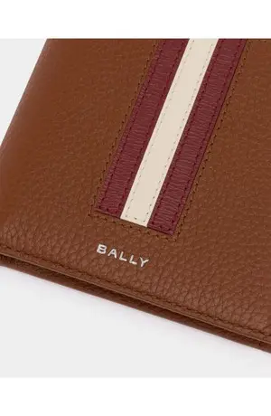 Bally Ribbon Id Coin Wallet - Brown