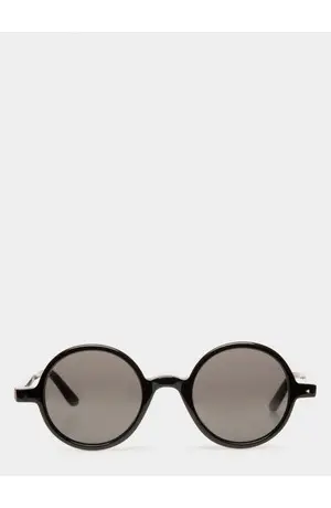 Bally Otto Round Frame Sunglasses - Black