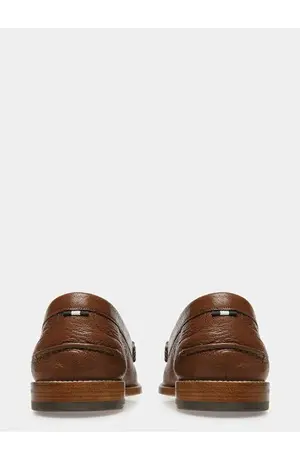 Bally Ron Leather Moccasins - Brown