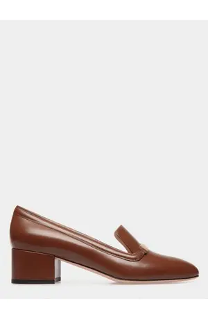 Bally Deco Leather Pumps