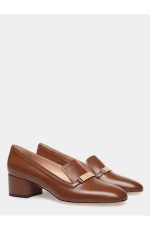 Bally Deco Leather Pumps