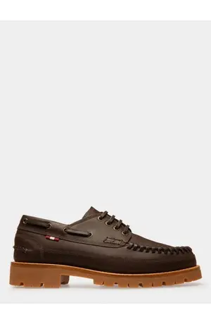 Bally Tristan Leather Moccasin