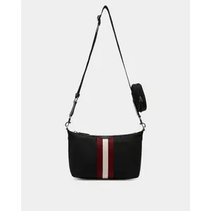 Bally Code Crossbody Bag - Black