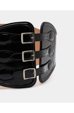 Bally Glendet 170mm Leather Corset Belt