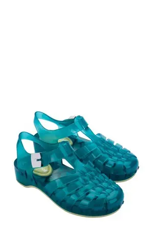 Melissa X Scholl Possession Pescura Ankle Strap Platform Fisherman Sandal - Blue