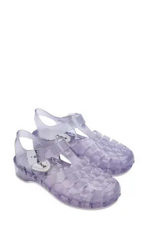 Melissa X Scholl Possession Pescura Ankle Strap Platform Fisherman Sandal - Clear