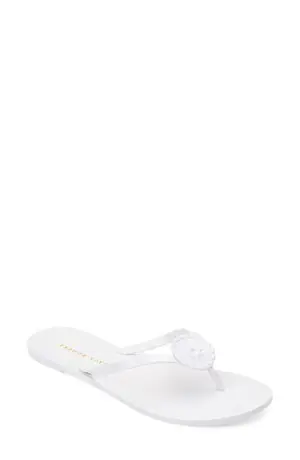 Jack Rogers Roxy Jelly Sandal - White