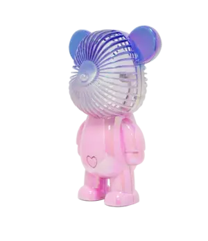 TREND TECH Bear Fan - Jelly Pink