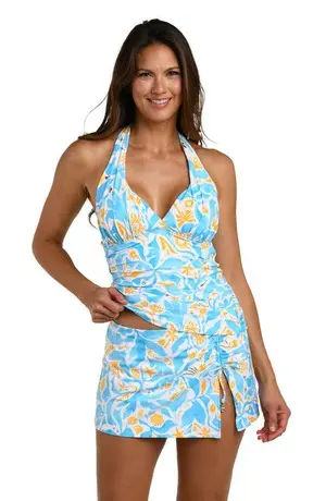 La Blanca Halter Tankini Top