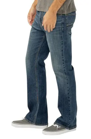 SILVER JEANS CO. Craig Relaxed Fit Bootcut Jeans