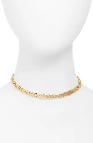 VIDAKUSH Corazon Choker Necklace - Gold