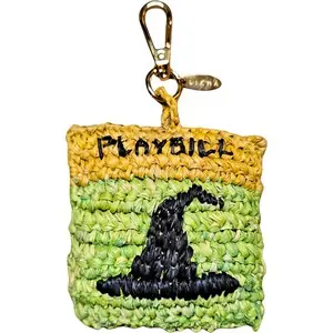 LIKHA Nyc Wicked Raffia Bag Charm