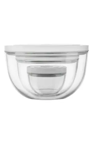 ZWILLING Fresh & Save 3-piece Glass Bowl & Lid Set