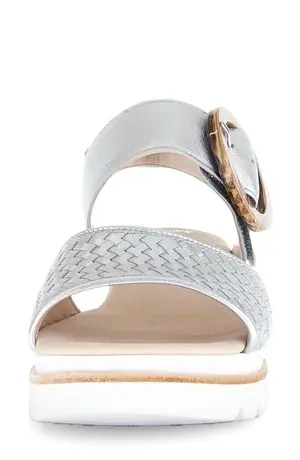 Gabor Lug Sole Quarter Strap Sandal