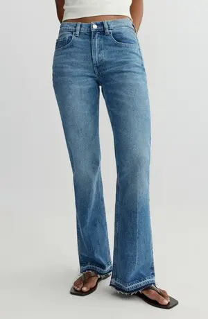 DL1961 Bella Mid-rise Slim Bootcut Jeans