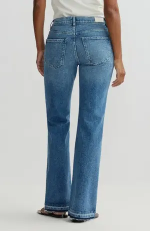 DL1961 Bella Mid-rise Slim Bootcut Jeans