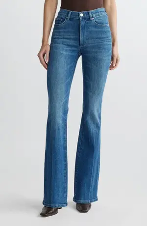 DL1961 Bridget Instasculpt™ High-rise Bootcut Jeans - Solace