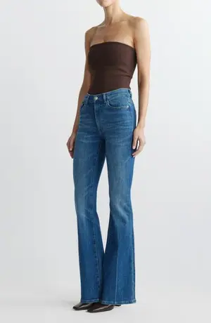DL1961 Bridget Instasculpt™ High-rise Bootcut Jeans - Solace