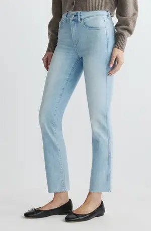 DL1961 Mara Instasculpt™ Mid-rise Ankle Straight Leg Jeans