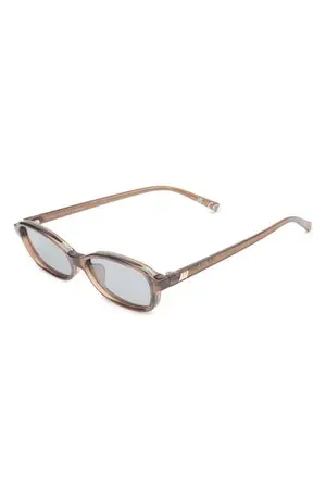 Le Specs Honey Pot 55mm Oval Sunglasses - Cocoa/smoke Tint