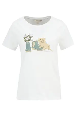 Barbour Brambles Cotton Graphic T-shirt