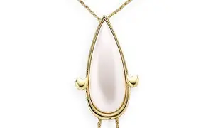 PETIT MOMENTS Paloma Layered Necklace - Gold/pearl