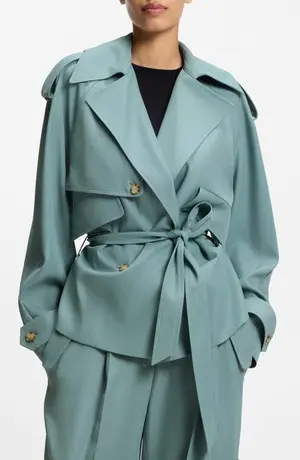 BOSS Jacusa Belted Jacket