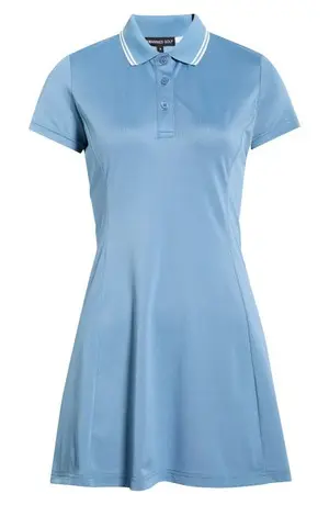 SWANNIES Fit & Flare Dress - Blue Shadow