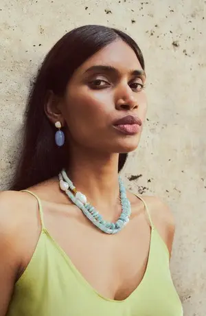 LIZZIE FORTUNATO Big Sur Drop Earrings