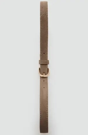 Mango Suede Belt