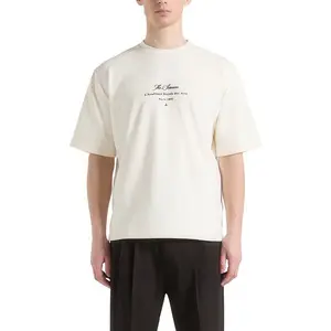 Manière De Voir The Scream Cotton T-shirt - Cream