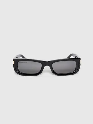 Manière De Voir Milan Curved-frame Sunglasses - Black