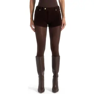 Maniere De Voir High Rise Shorts For Women