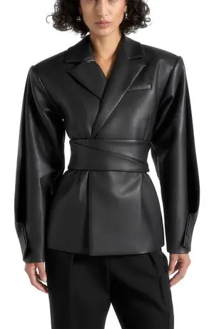 Maniere De Voir Single Breasted Blazers For Women
