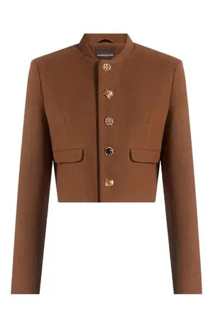 Manière De Voir Evana Structured Wool Jacket