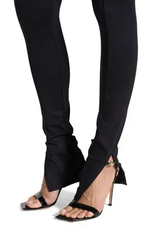 Manière De Voir Twisted Bust Off-shoulder Jumpsuit - Black
