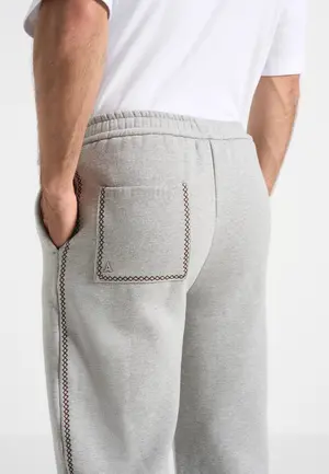 Manière De Voir Marcel Whipstitch Regular Jogger - Light Grey