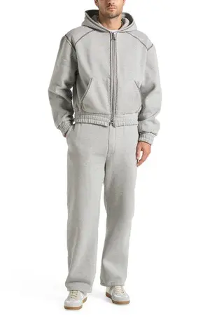 Manière De Voir Marcel Whipstitch Regular Jogger - Light Grey