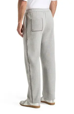 Manière De Voir Marcel Whipstitch Regular Jogger - Light Grey
