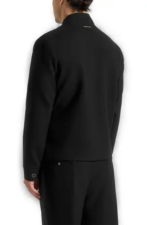 Manière De Voir Textured Wrap Jacket