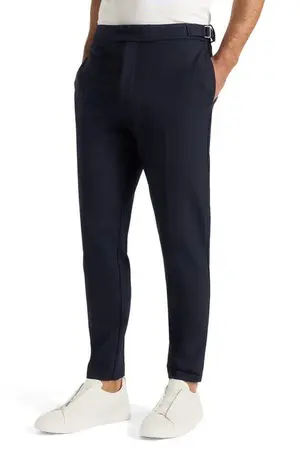 Manière De Voir Aiden Slim Fit Stretch Trousers - Navy
