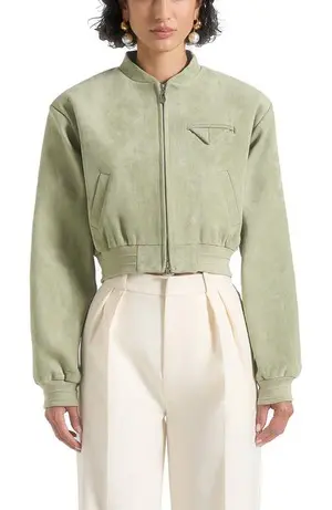 Maniere De Voir Faux Fur Jackets For Women