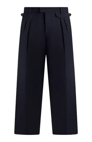 Manière De Voir Pierre Relaxed Fit Pleated Tailored Trousers