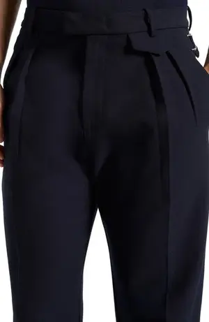 Manière De Voir Pierre Relaxed Fit Pleated Tailored Trousers