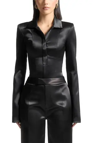 Maniere De Voir Patched Bodysuits