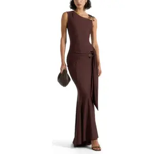 Maniere De Voir Asymmetrical Evening Dresses