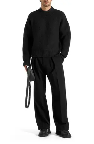 Manière De Voir Brushed Wool Knit Jumper