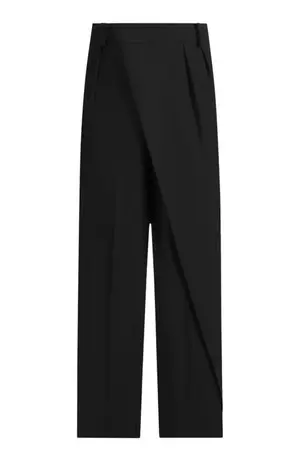 Manière De Voir Colette Tailored Wrap Pleat Trousers